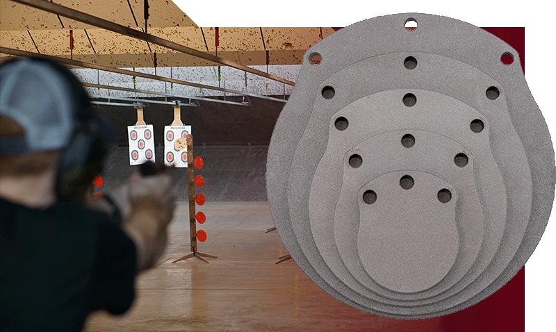 Shop Steel AR500 Targets | Made in USA - Angry Hornet Targets