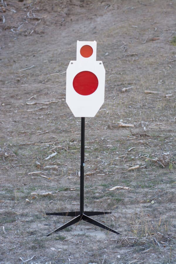 Shop AR500 Steel Reactive Torso Targets | Angry Hornet Targets