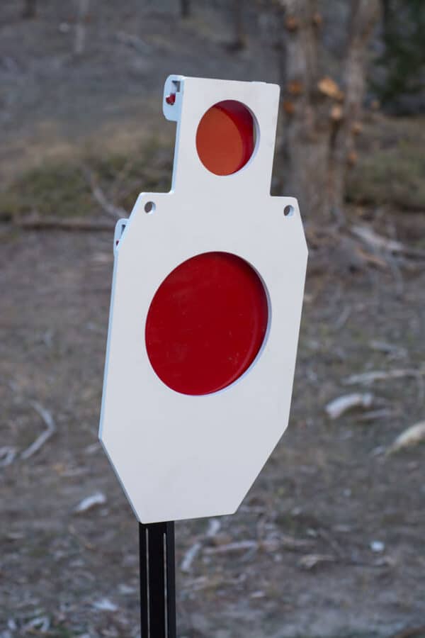Shop AR500 Steel Reactive Torso Targets | Angry Hornet Targets