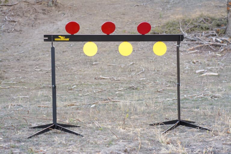 AR500 Steel Plate Rack w/ Stands | Angry Hornet Targets